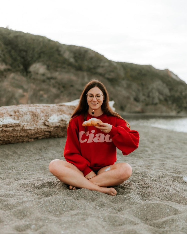 BLUZA CIAO RED – She Is Sunday